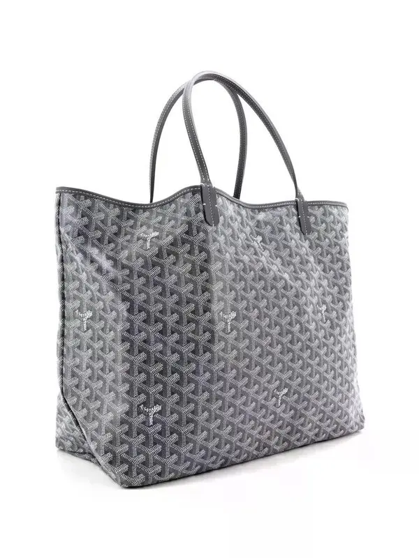 Goyard Saint Louis Coated Canvas Gm Tote Bag - Grey