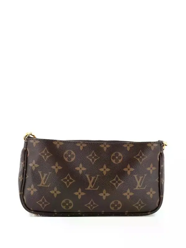 LOUIS VUITTON Multi Pochette Accessoires Monogram Canvas Crossbody Bag - Brown