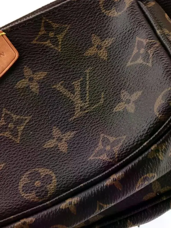 LOUIS VUITTON Multi Pochette Accessoires Monogram Canvas Crossbody Bag - Brown