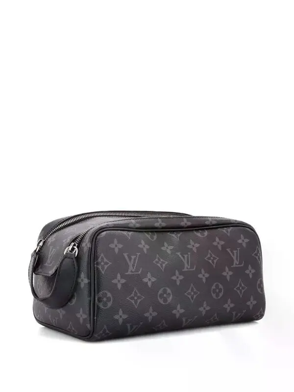 LOUIS VUITTON Dopp Kit Toiletry Monogram Eclipse Canvas Pouch