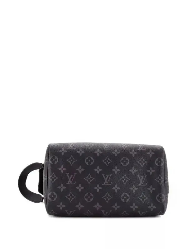 LOUIS VUITTON Dopp Kit Toiletry Monogram Eclipse Canvas Pouch