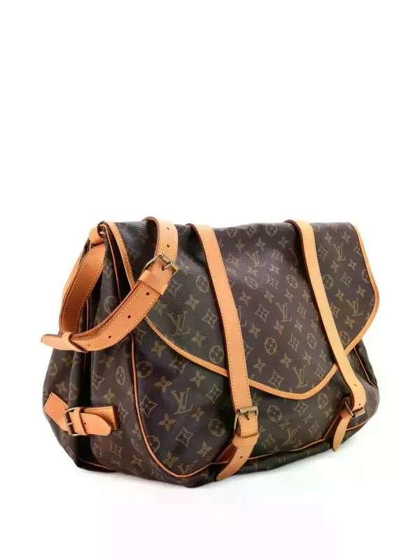 LOUIS VUITTON Saumur Handbag Monogram Canvas 43