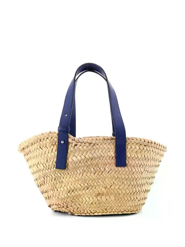Loewe Basket Raffia Medium Tote Bag - Neutrals