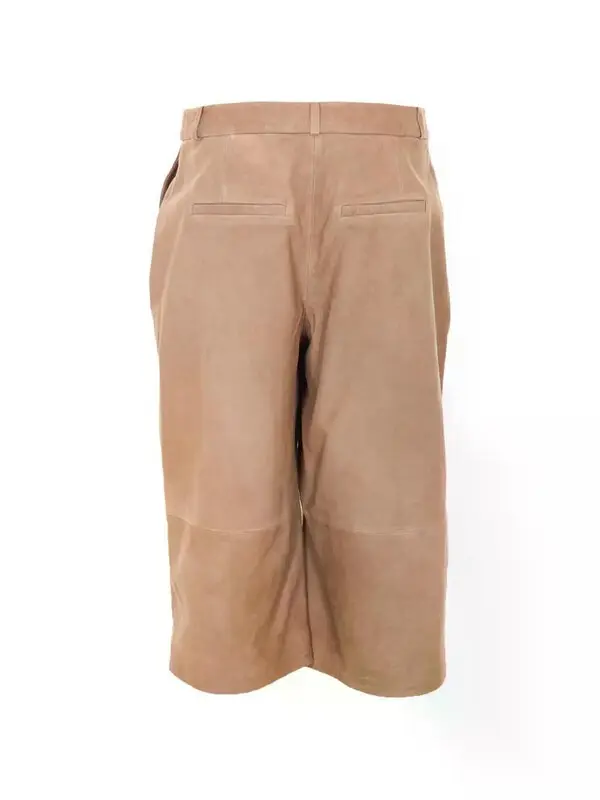 ARMA Jina Suede Shorts - Neutrals