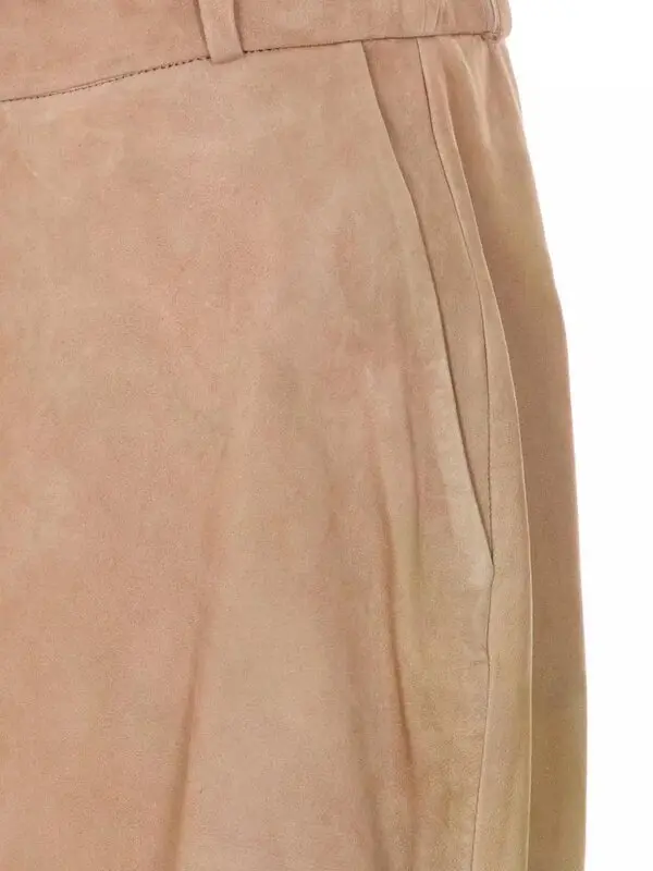 ARMA Jina Suede Shorts - Neutrals