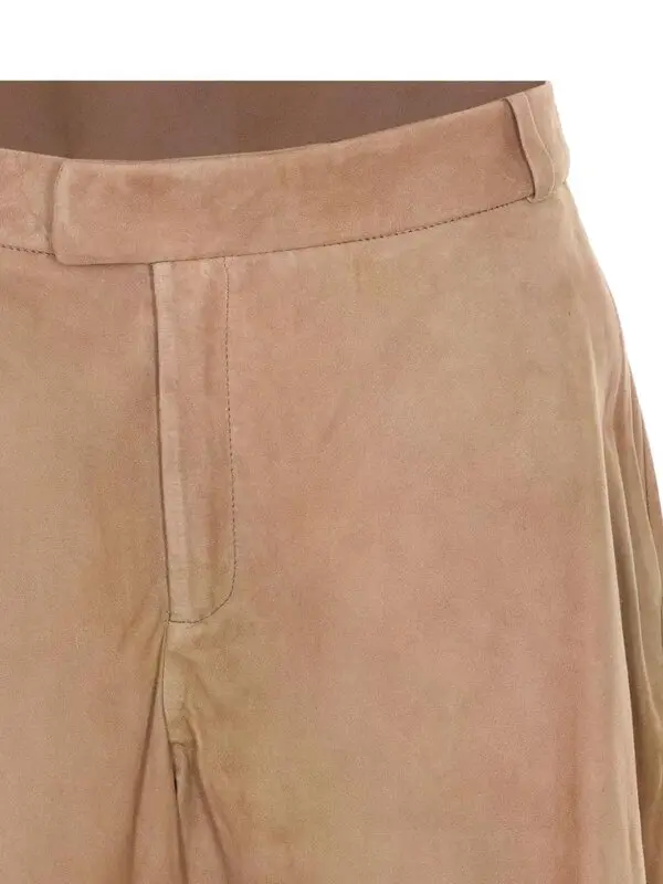 ARMA Jina Suede Shorts - Neutrals