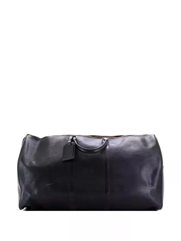 LOUIS VUITTON Keepall 55 Travel Bag - Black