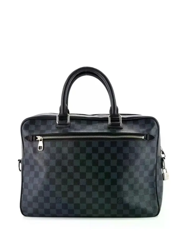 LOUIS VUITTON Porte-documents Damier Cobalt Business Bag - Blue