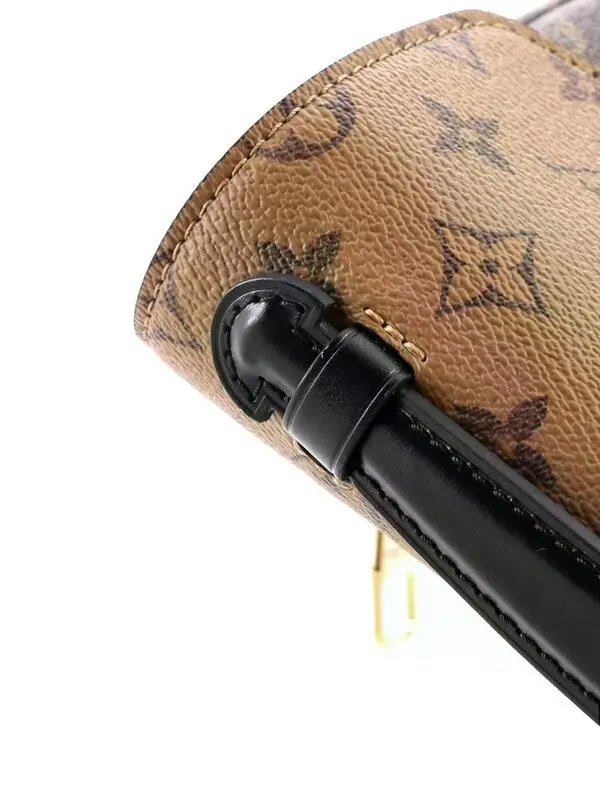 LOUIS VUITTON Pochette Metis Reverse Monogram Canvas Crossbody Bag - Brown