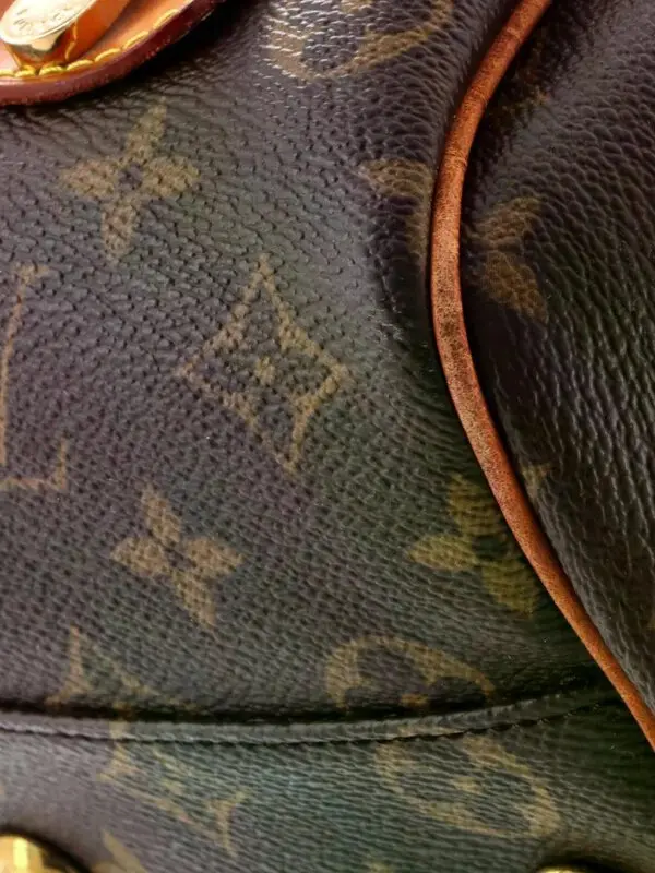 LOUIS VUITTON Mizi Monogram Canvas Handbag