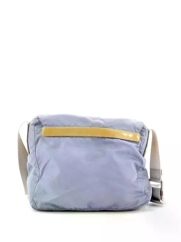 Prada Buckle Messenger Bag Tessuto Small Crossbody