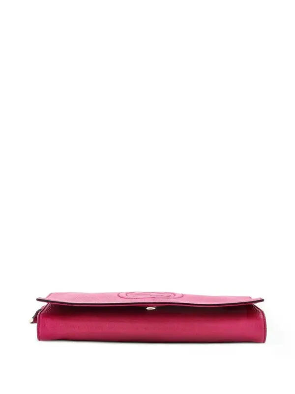 Gucci Soho Leather Clutch Bag