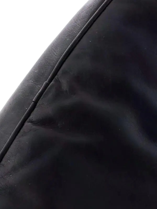 Burberry Shield Messenger Bag Leather Medium Crossbody Bag - Black