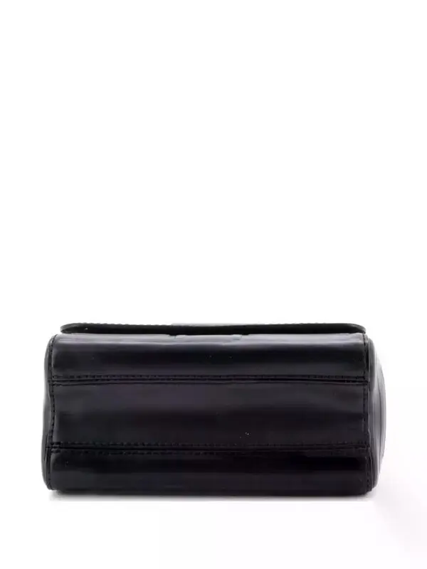 LOUIS VUITTON Twist Handbag Limited Edition Embossed Epi Space Leather Pm - Black