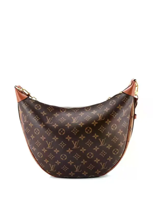 LOUIS VUITTON Loop Reverse Monogram Canvas Hobo Bag