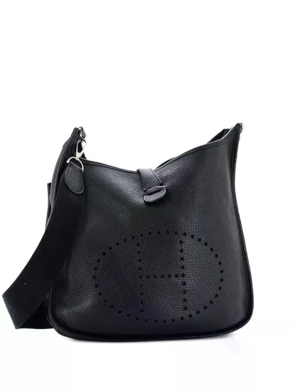 Hermès Evelyne Iii Clemence Gm Crossbody Bag - Black