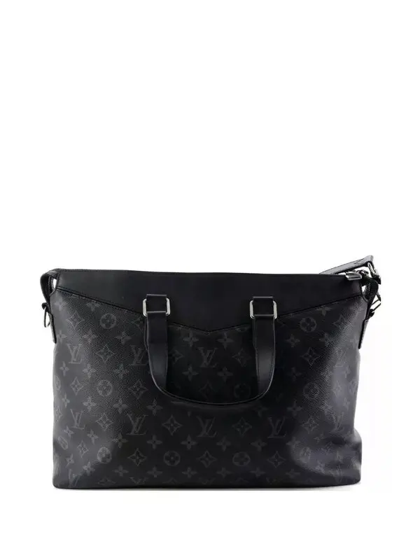 LOUIS VUITTON Explorer Briefcase Monogram Eclipse Canvas