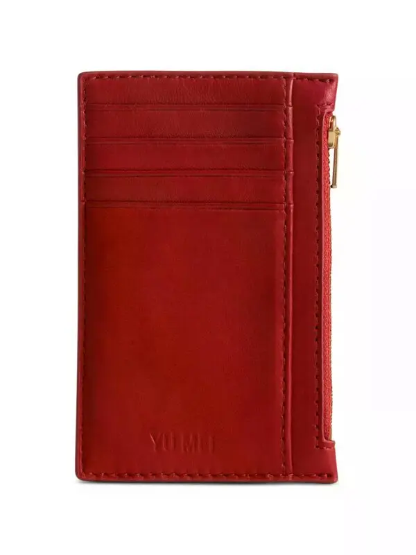 YU MEI Frank Cardholder - Red