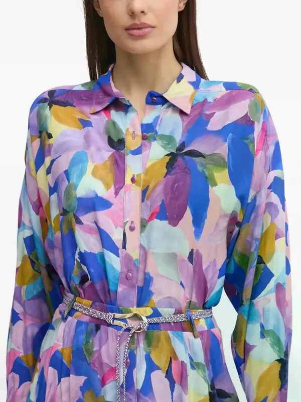 LA PETITE FRANÇAISE Floral Print Shirt