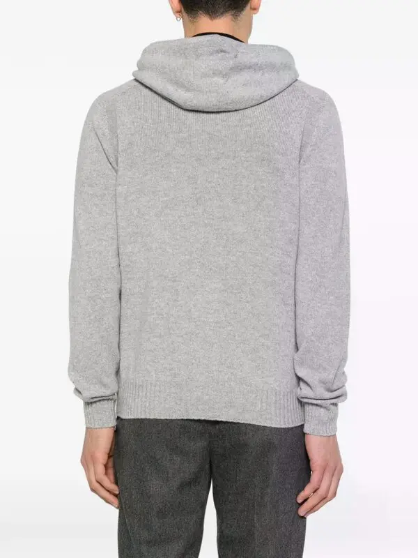 GRAN SASSO Zip-fastening Hoodie - Grey