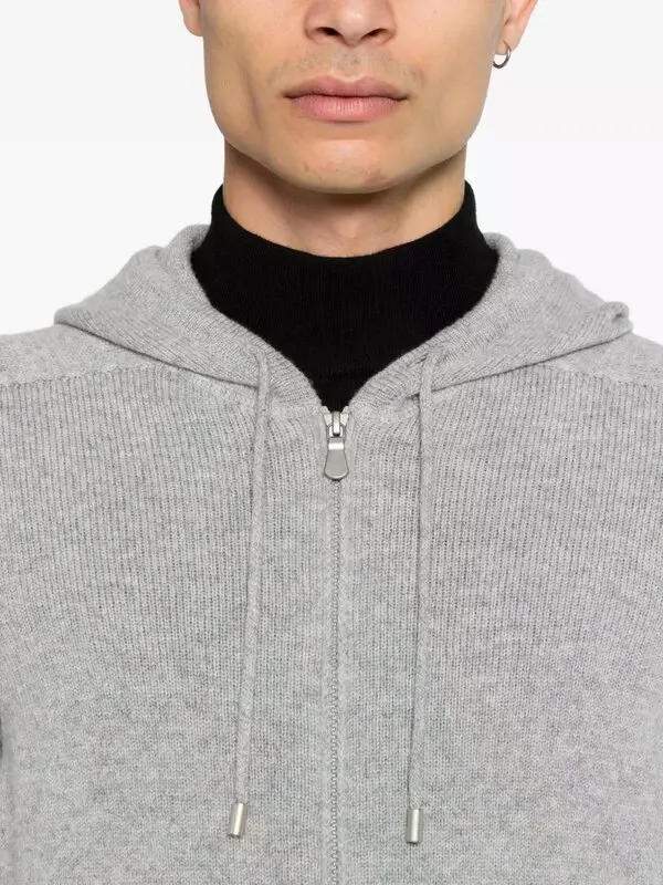 GRAN SASSO Zip-fastening Hoodie - Grey