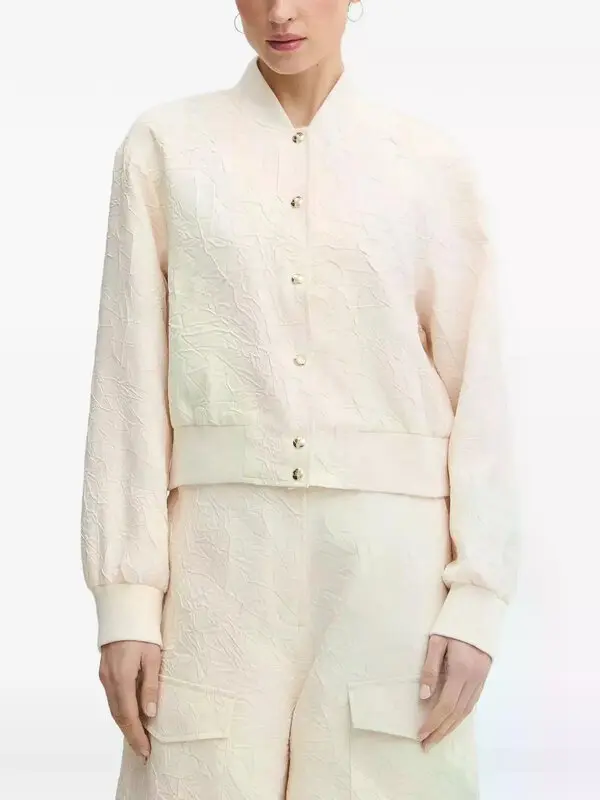 Liu Jo Wrinkle-effect Bomber Jacket