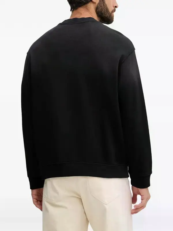 Armani Exchange Embossed Crew-neck Sweatshirt