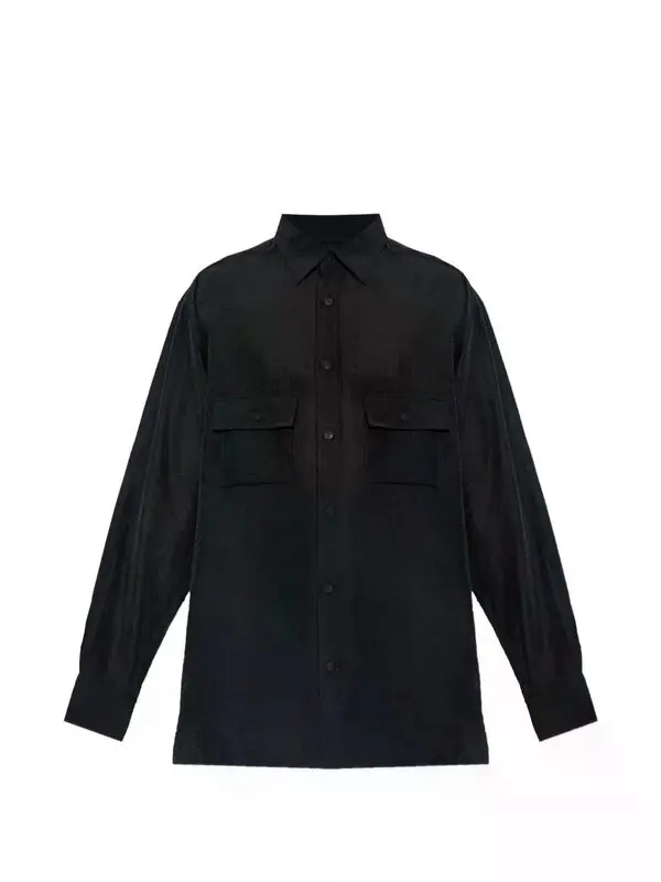 Y3 Flap-pocket Shirt - Black