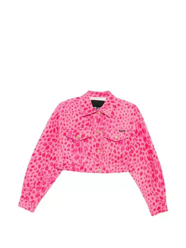Just Cavalli Animal-print Button Jacket
