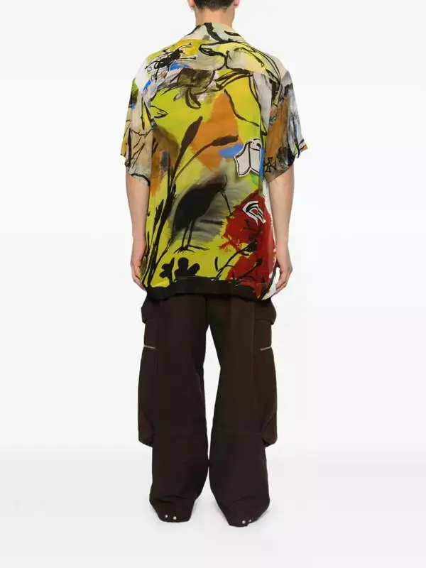 VIVIENNE WESTWOOD Printed Camp Shirt