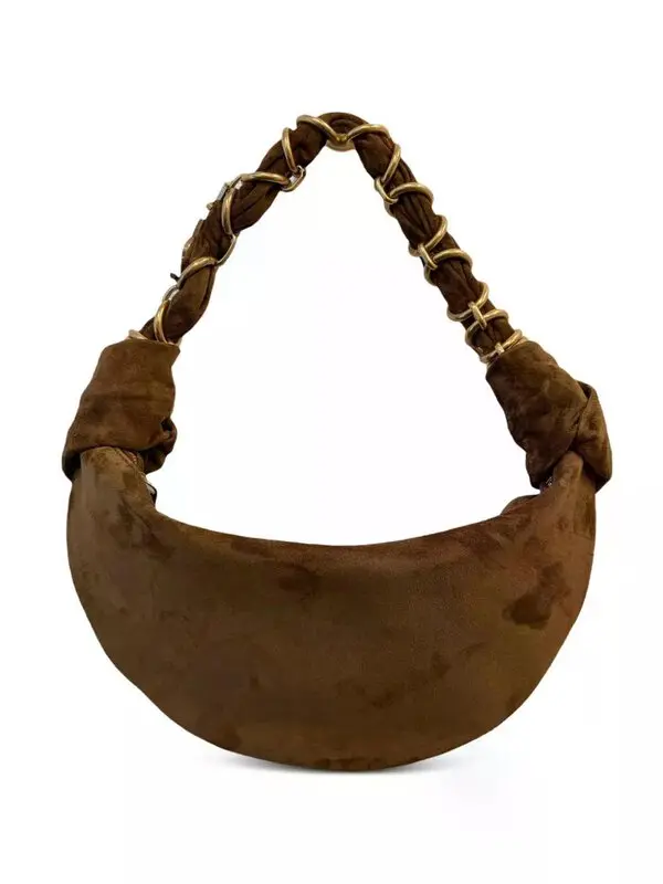 Saint Laurent Mini Amalia Chain Shoulder Bag - Brown