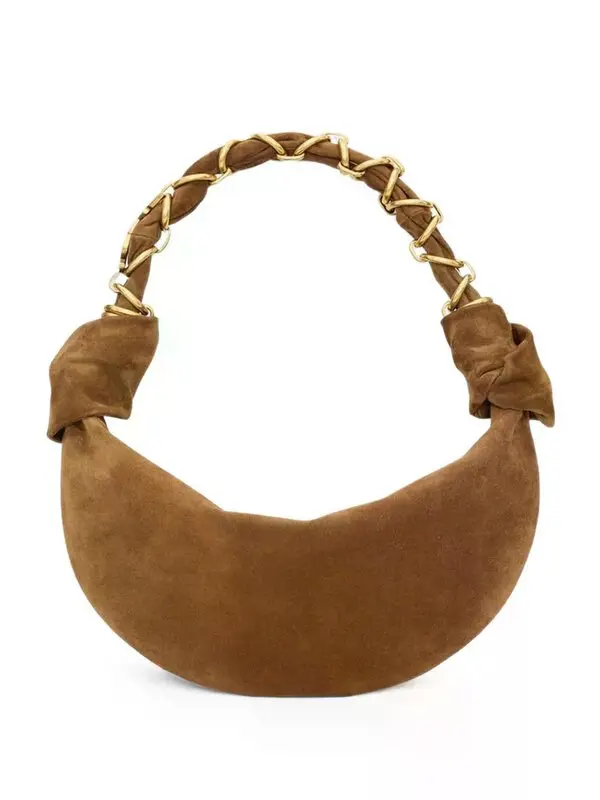 Saint Laurent Mini Amalia Chain Shoulder Bag - Brown