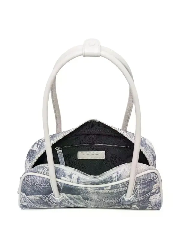 MARGESHERWOOD Soft Boston Patchwork Shoulder Bag