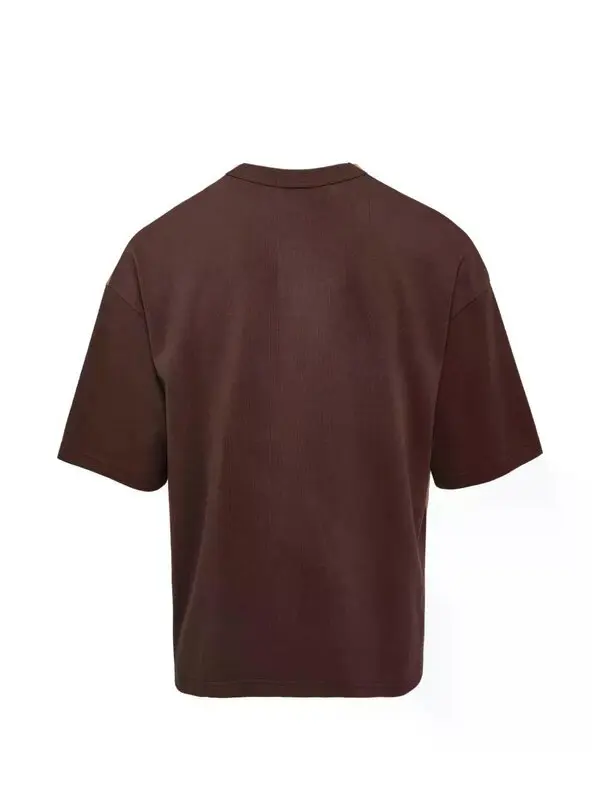 Comme Des Garçons Colour-block T-shirt - Brown