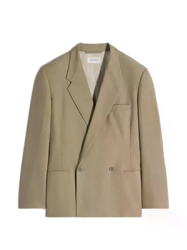 LEMAIRE Double-breasted Tailored Jacket - Neutrals