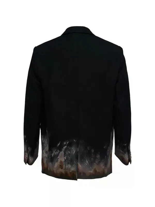 DOUBLET Mud-printed Blazer