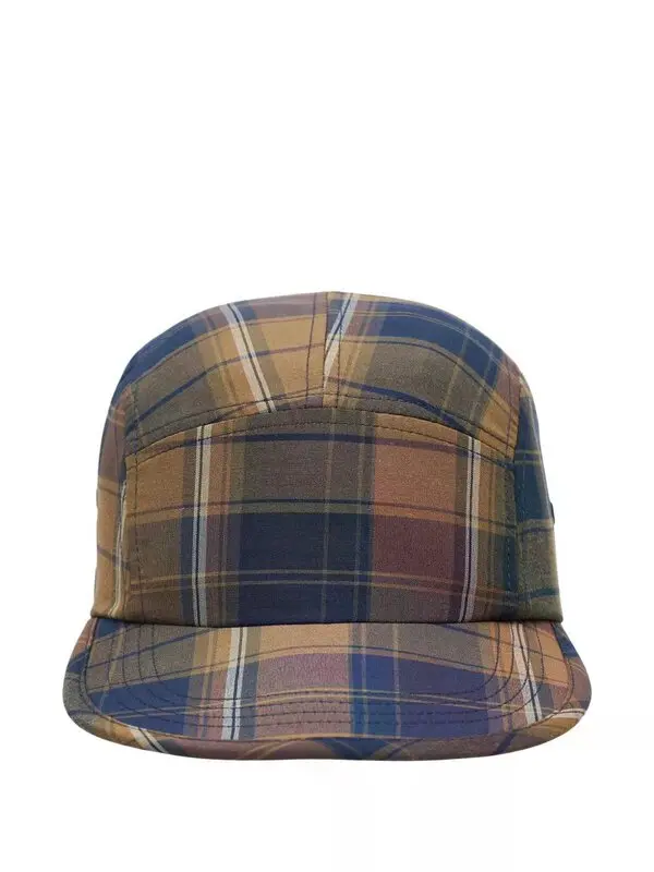Comme Des Garçons Check-pattern Cap
