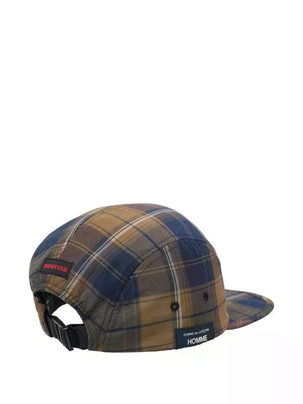 Comme Des Garçons Check-pattern Cap
