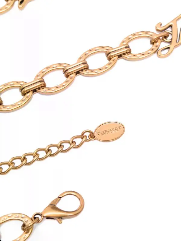 TWINSET Chain Lettering Belt