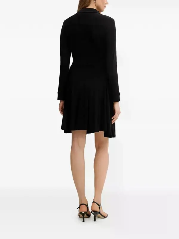 Dkny Buttoned Belted Mini Dress