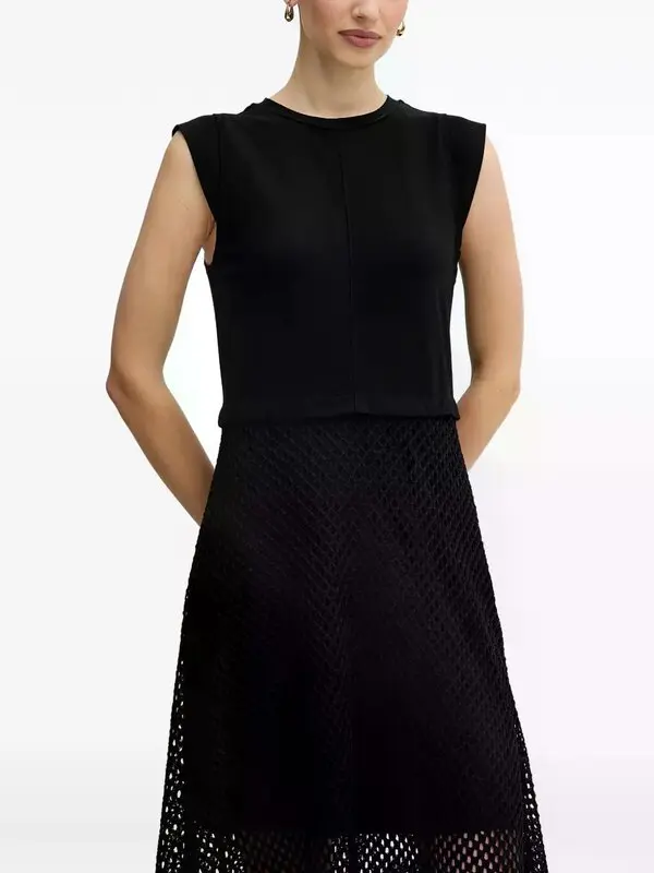 Dkny Flared Maxi Dress