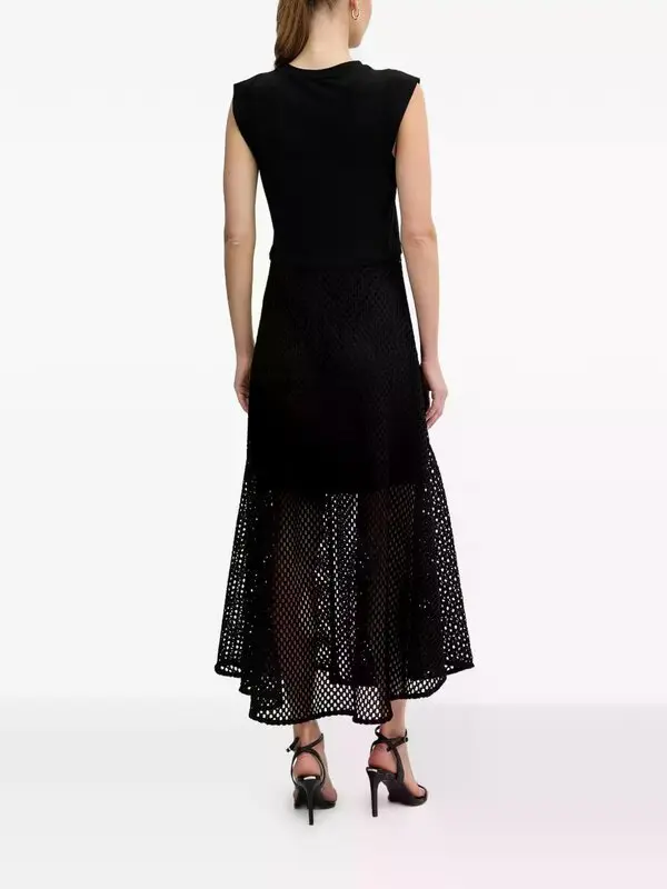 Dkny Flared Maxi Dress