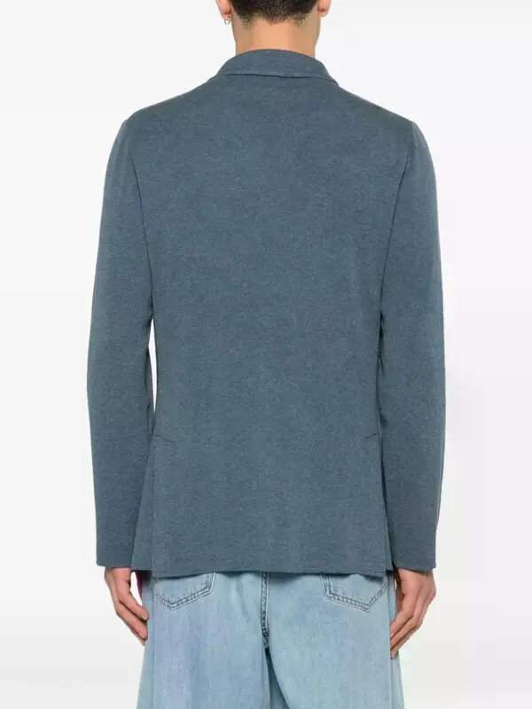 LARDINI Double-breasted Pocket Blazer