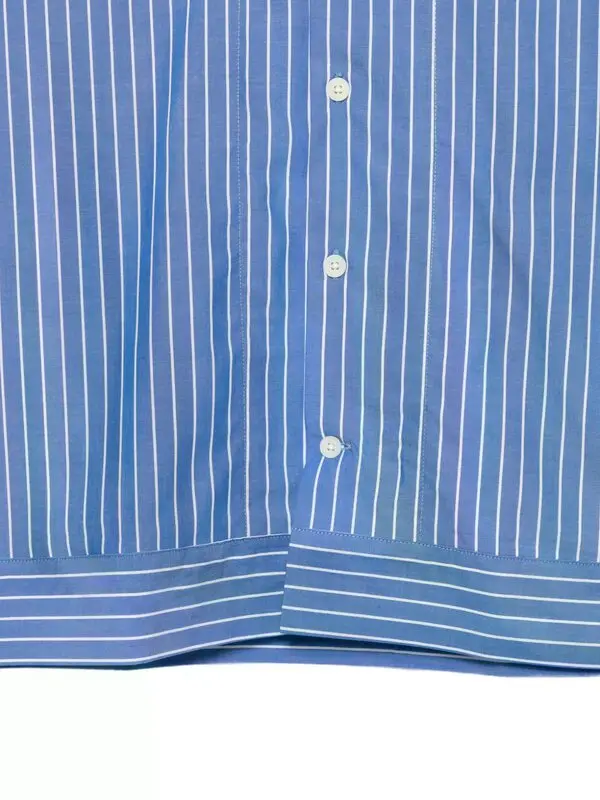 Nn07 Reed Striped Button Shirt