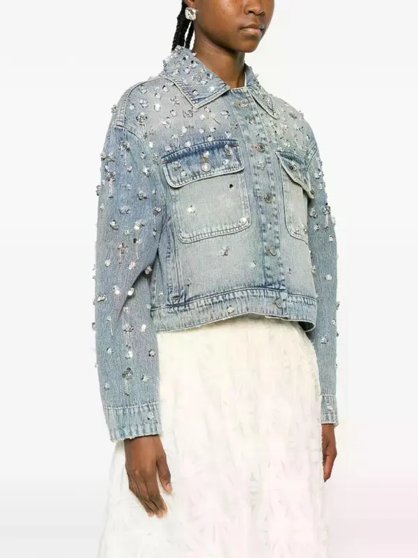 Simkhai Embellished Chest-pocket Jacket