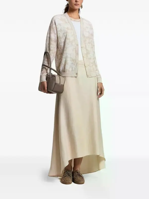 Peserico High-low A-line Skirt