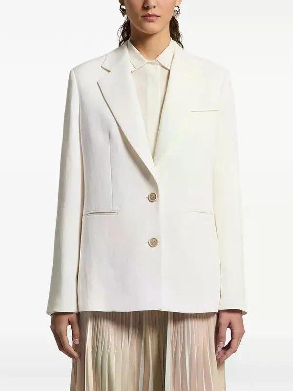 Peserico Single-breasted Blazer - Neutrals