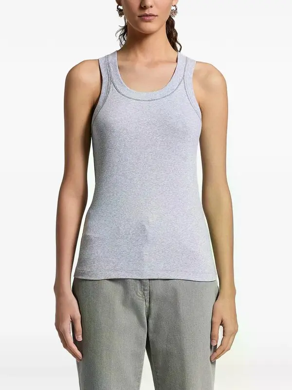 Peserico Round-neck Tank Top