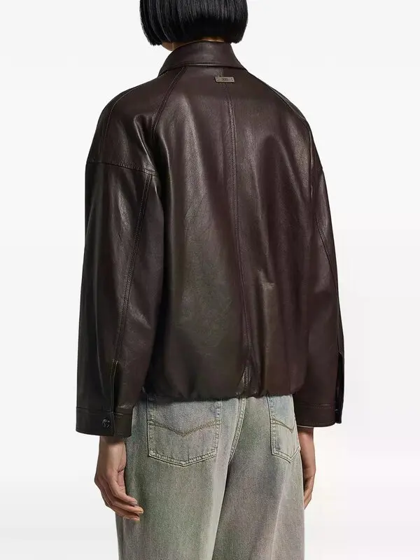Peserico Leather Jacket