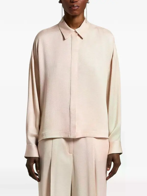 Peserico Collared Long-sleeve Shirt